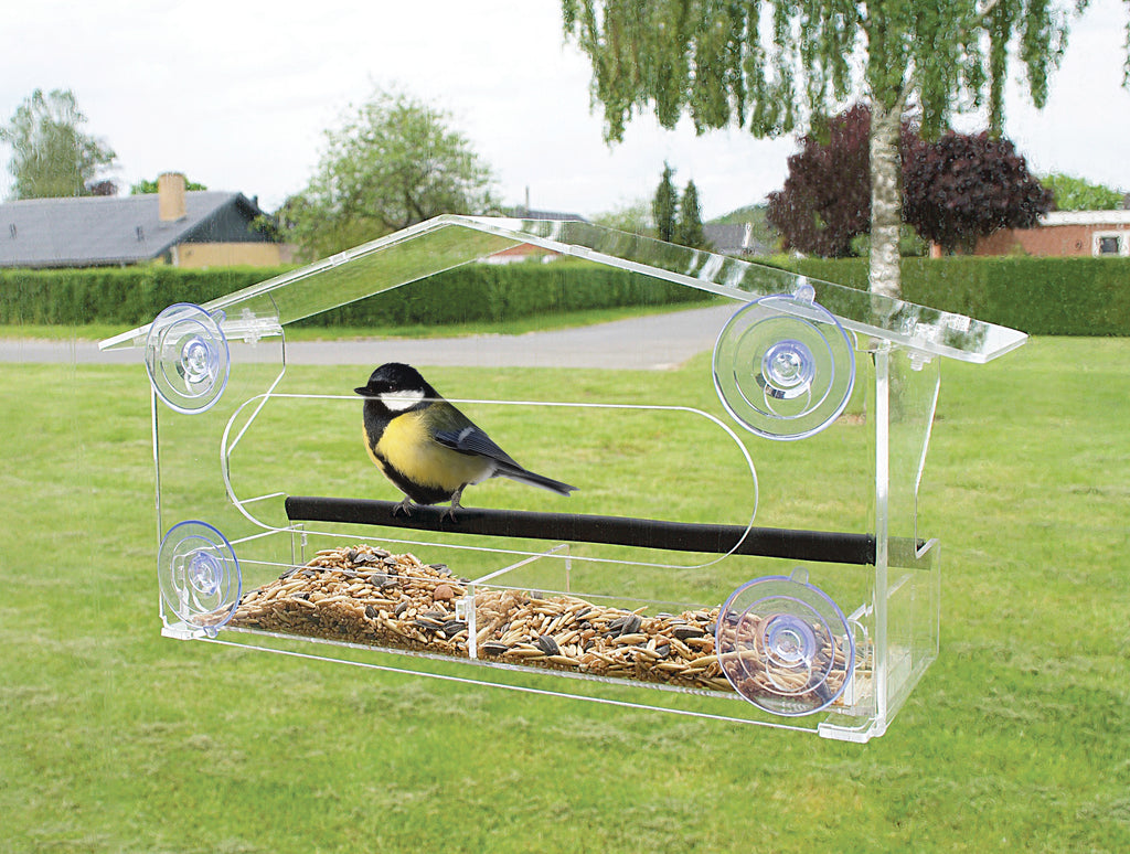 Ryom Fuglefoderhus til vindue m/sugekopper