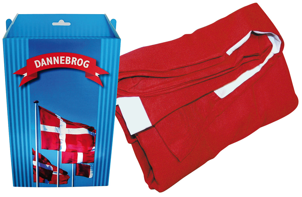 Dannebrog flag 114x150 cm til 6 m stang | Parkogfritid.dk
