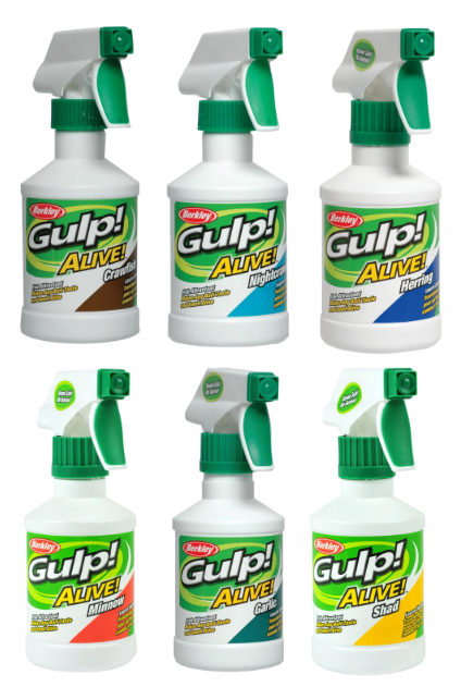 Gør dit agn mere attraktivt med Berkley Gulp Alive Spray!